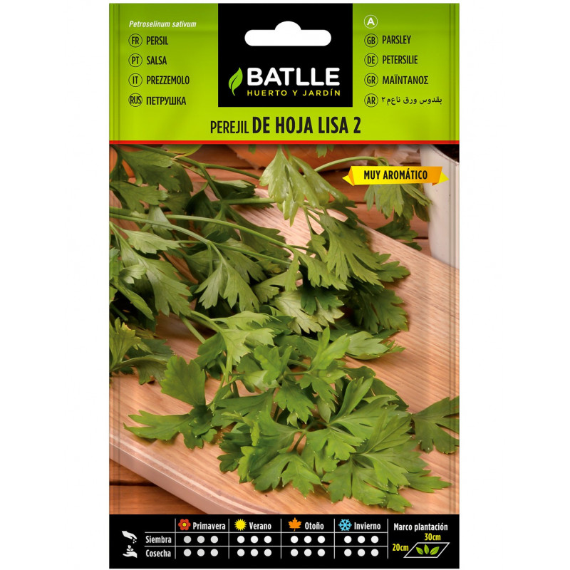 PEREJIL COMUN HOJA LISA 2 BATLLE