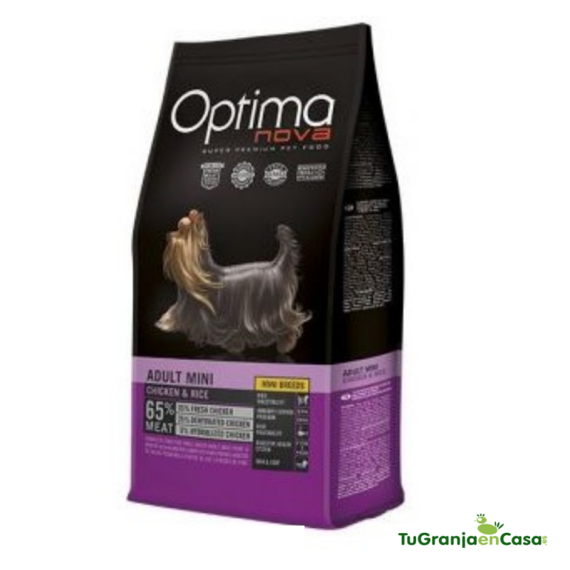 Optima Nova Dog Adult Mini | Pienso para perros de raza pequeña