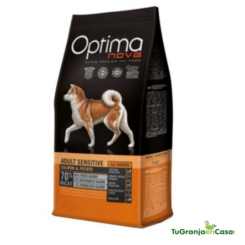 Optima Nova Adult Sensitive | Pienso Sensitive para perros